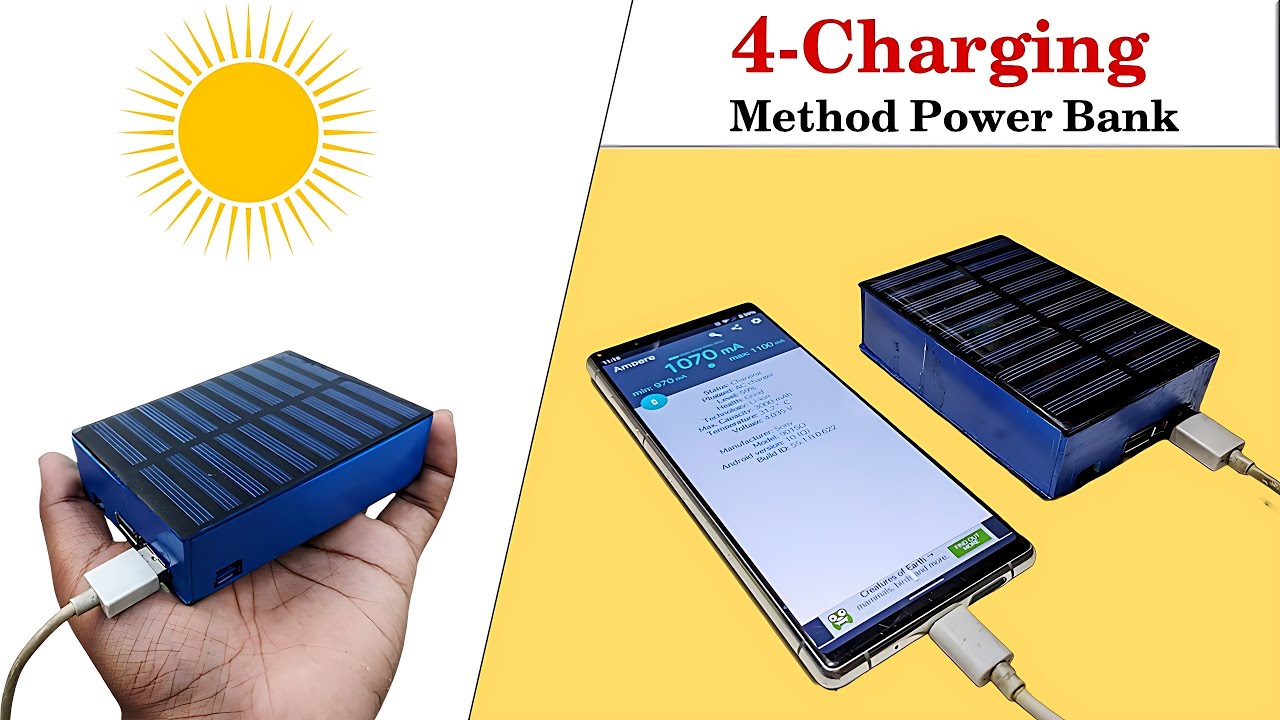 Build Your Own Solar Powerbank For Quick Charging Anywhere Cubityt