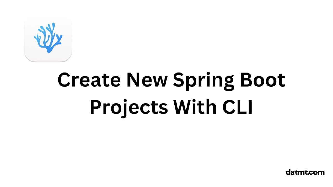 Using Spring Cli To Create New Spring Boot Project Youtube