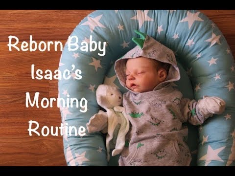 Reborn Baby Morning Routine With Isaac Reborn Baby Roleplay Youtube