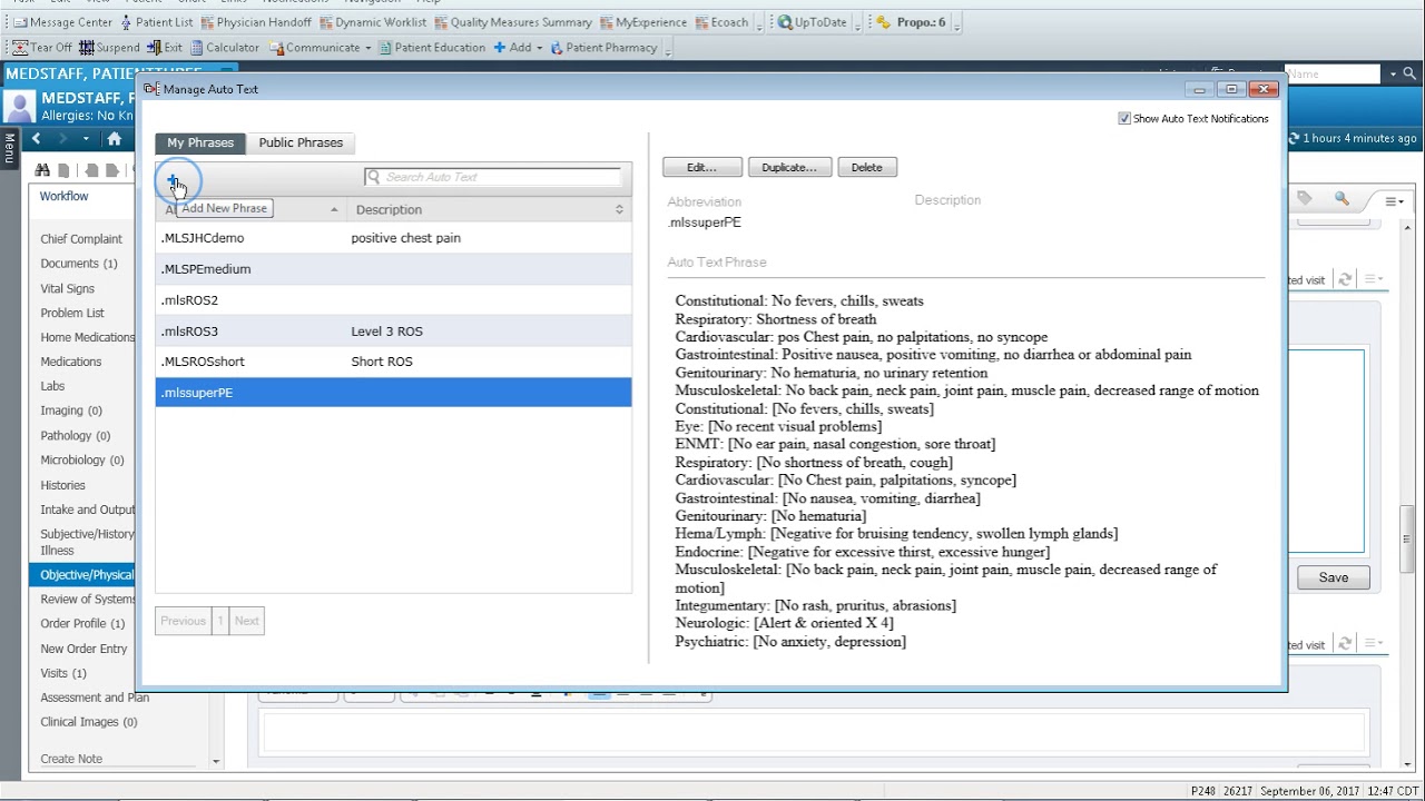 Dot Phrases Medical Templates Library Statnote Pro For 45 Off
