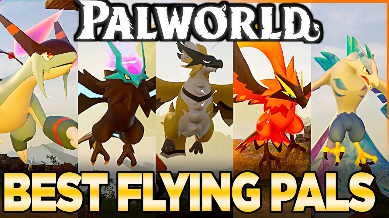 The Best Flying Pals In Palworld Speed Tests Youtube