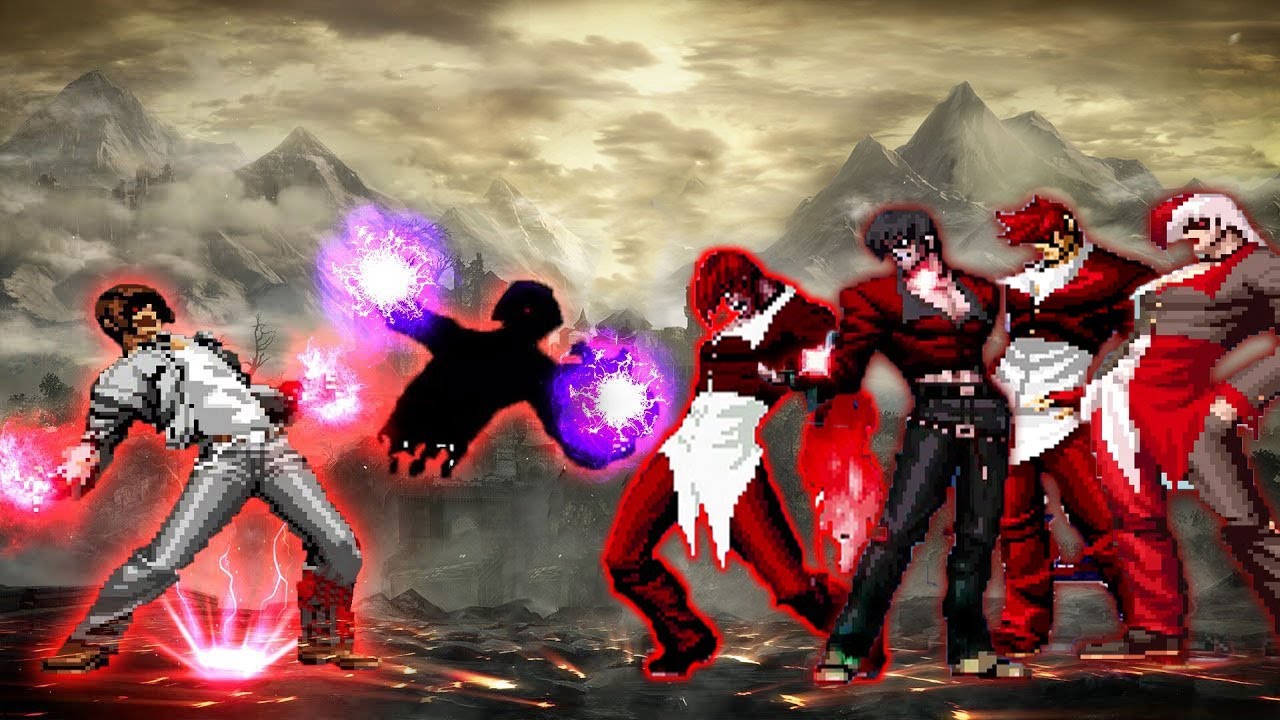 Mugen Kof Clone Kyo Blood Vs Iori Yagami Team Youtube