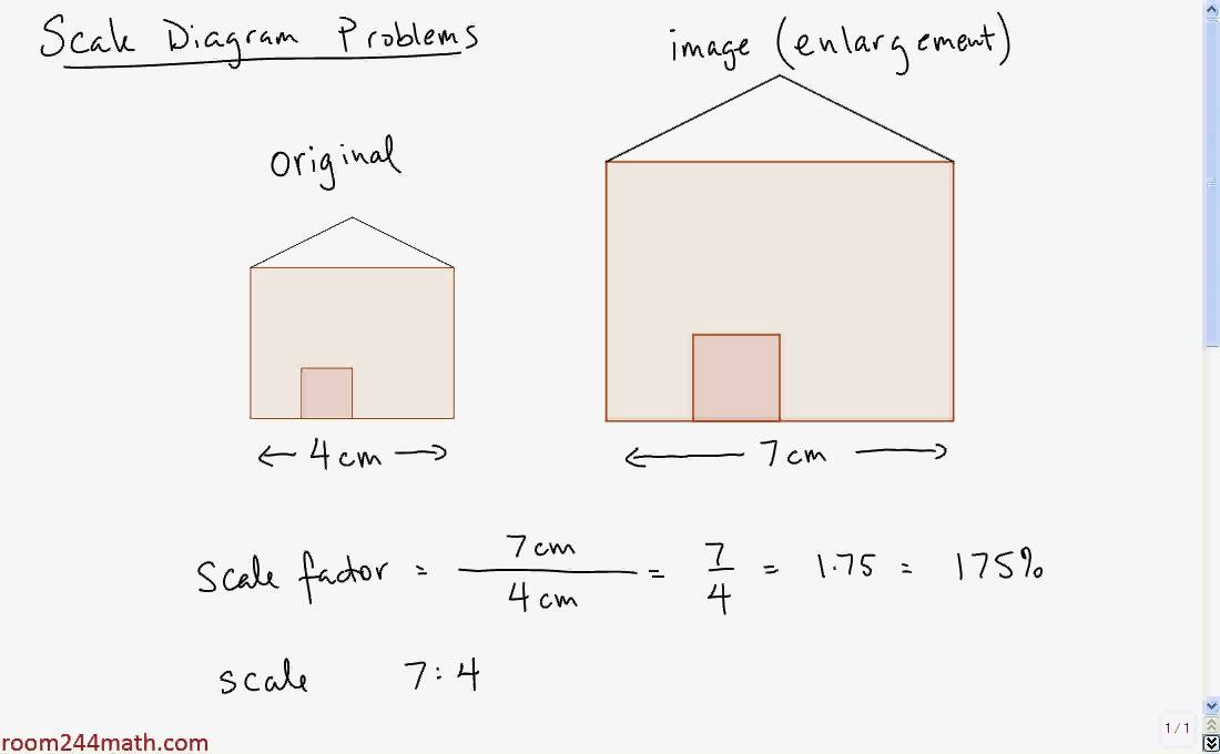 Scale Diagram Problems Youtube