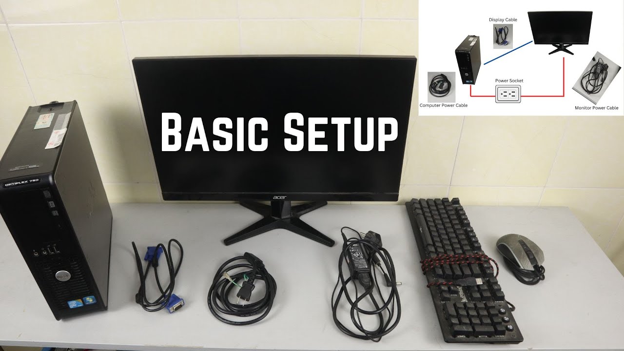 How To Setup Desktop Computer At Home At Carol Santana Blog