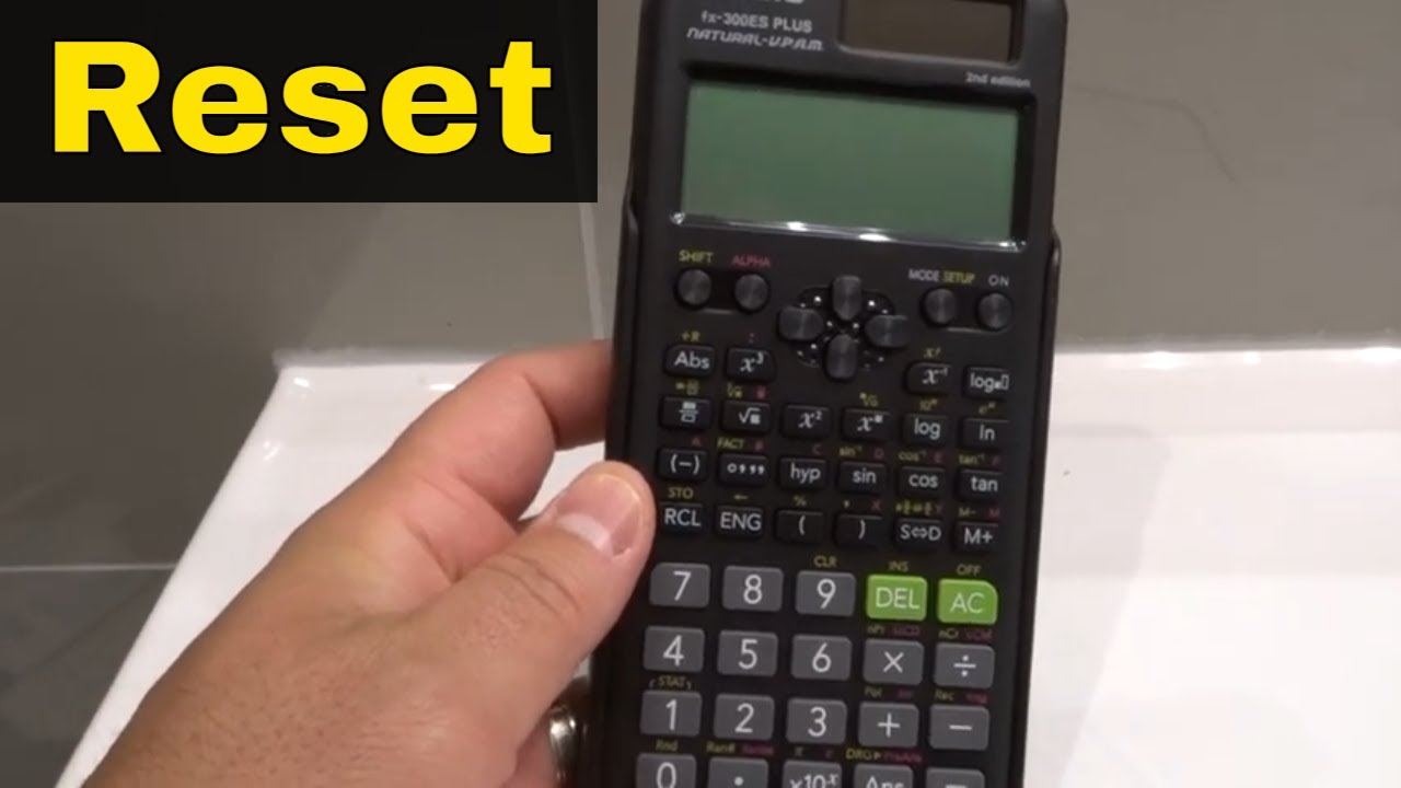 Casio Scientific Calculator Tutorial At Claudia Cheek Blog