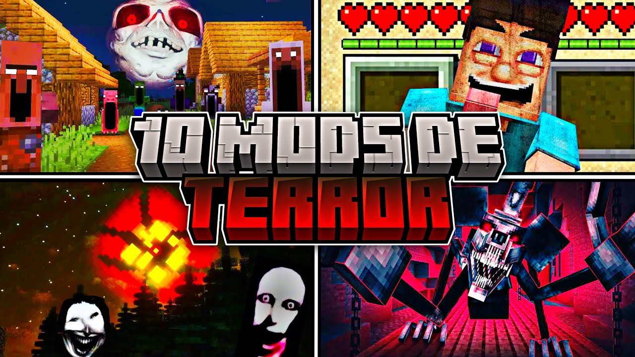 10 Mods De Terror Para Minecraft Bedrock 1 21 Parte 2 Youtube