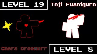 Chara Dreemurr Vs Toji Fushiguro Your Only Move Is Hustle 1 It S A Game ...