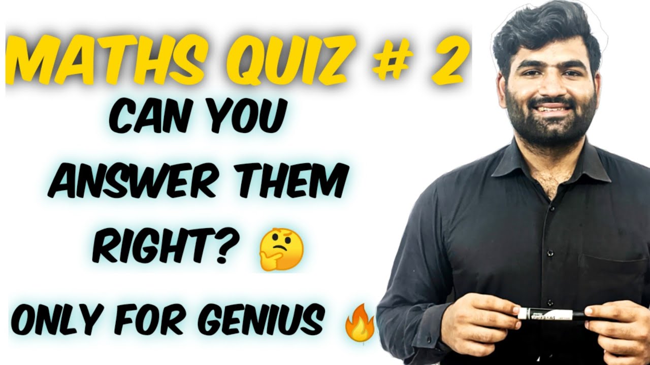 Simple Math Test 99 Failed Math Quiz Part 2 Youtube