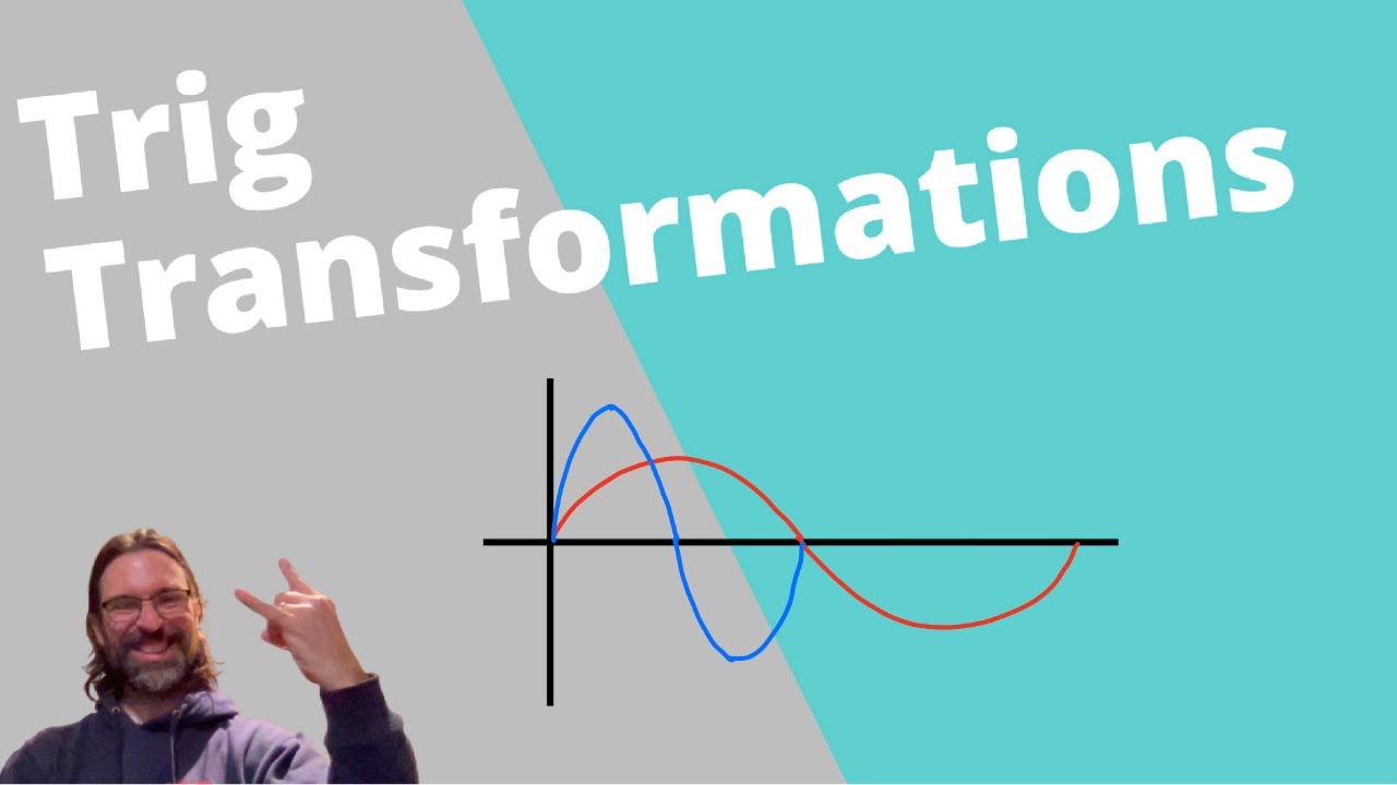 Transformations Of Trig Graphs Youtube