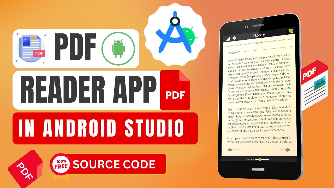 Make A Pdf Reader App In Android Studio Youtube