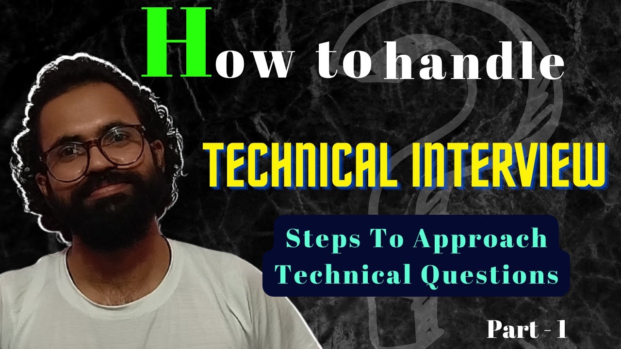 How To Handle Coding Question In Technical Interview Hthti Youtube