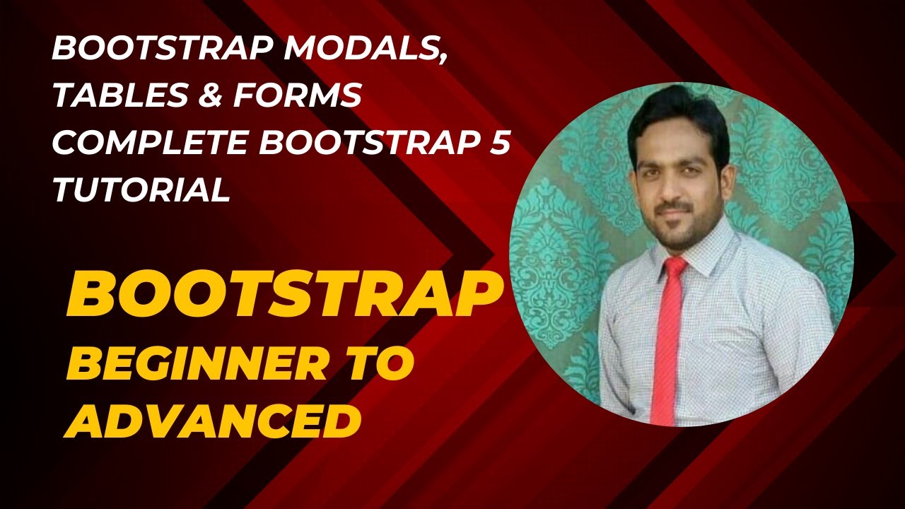 Bootstrap Modals Tables Forms Complete Bootstrap 5 Tutorial Youtube