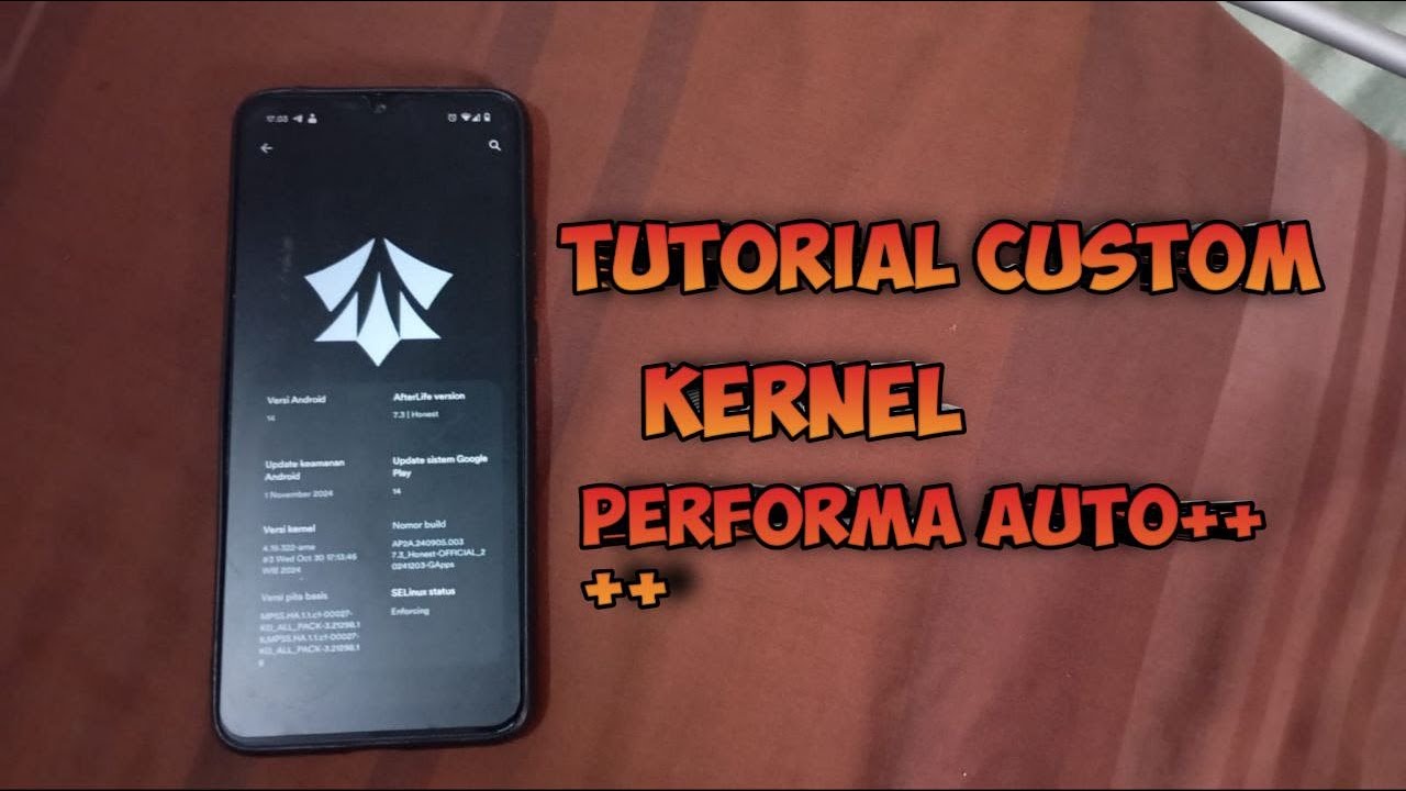 Tutorial Custom Kernel Work All Device Youtube
