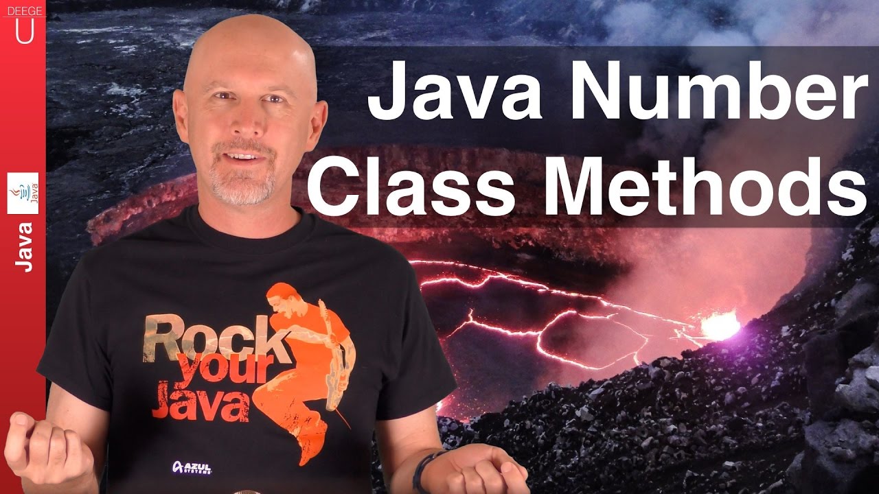 Using Java Number Class Methods 047 Youtube
