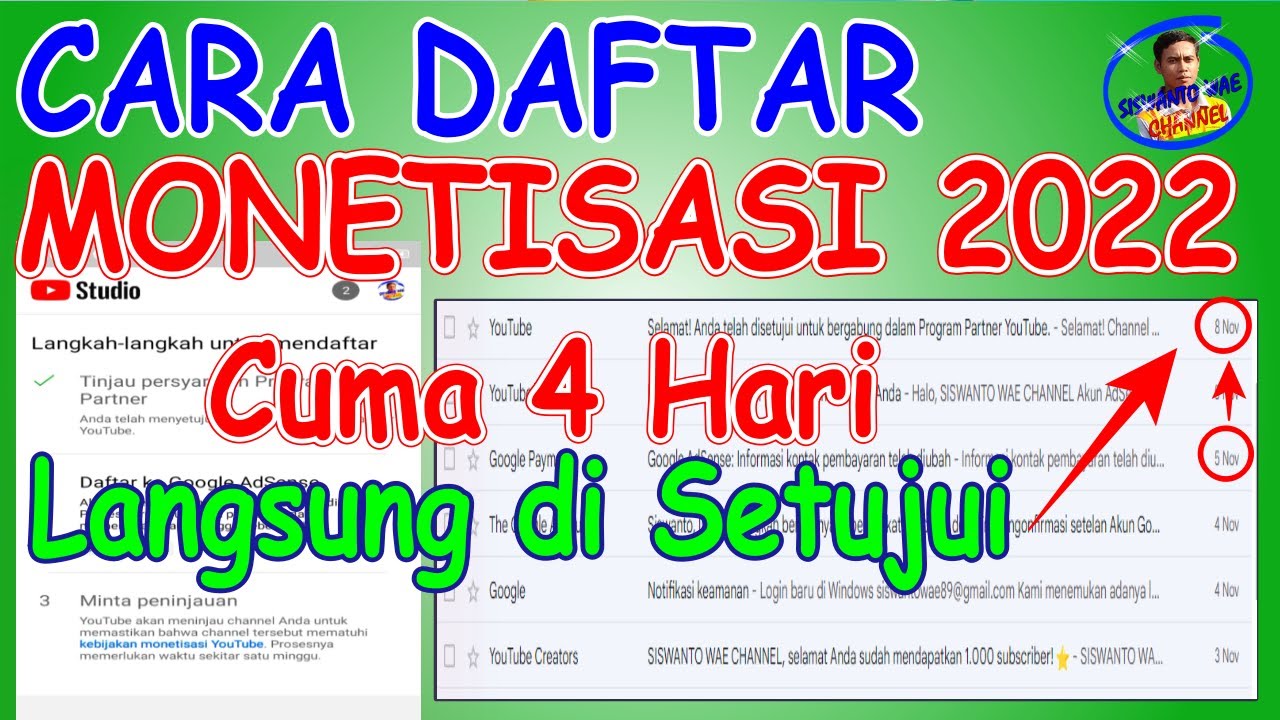 Cara Daftar Monetisasi Youtube 2022 Youtube
