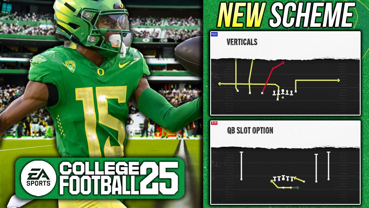 Unleashing The Explosive Oregon Offense In College Football 25 Youtube