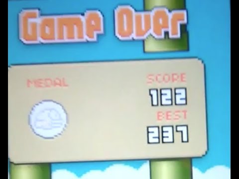 Flappy Bird High Score Tutorial 122 No Hack Youtube