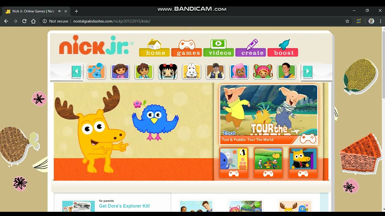 Nick Jr Website With Printable