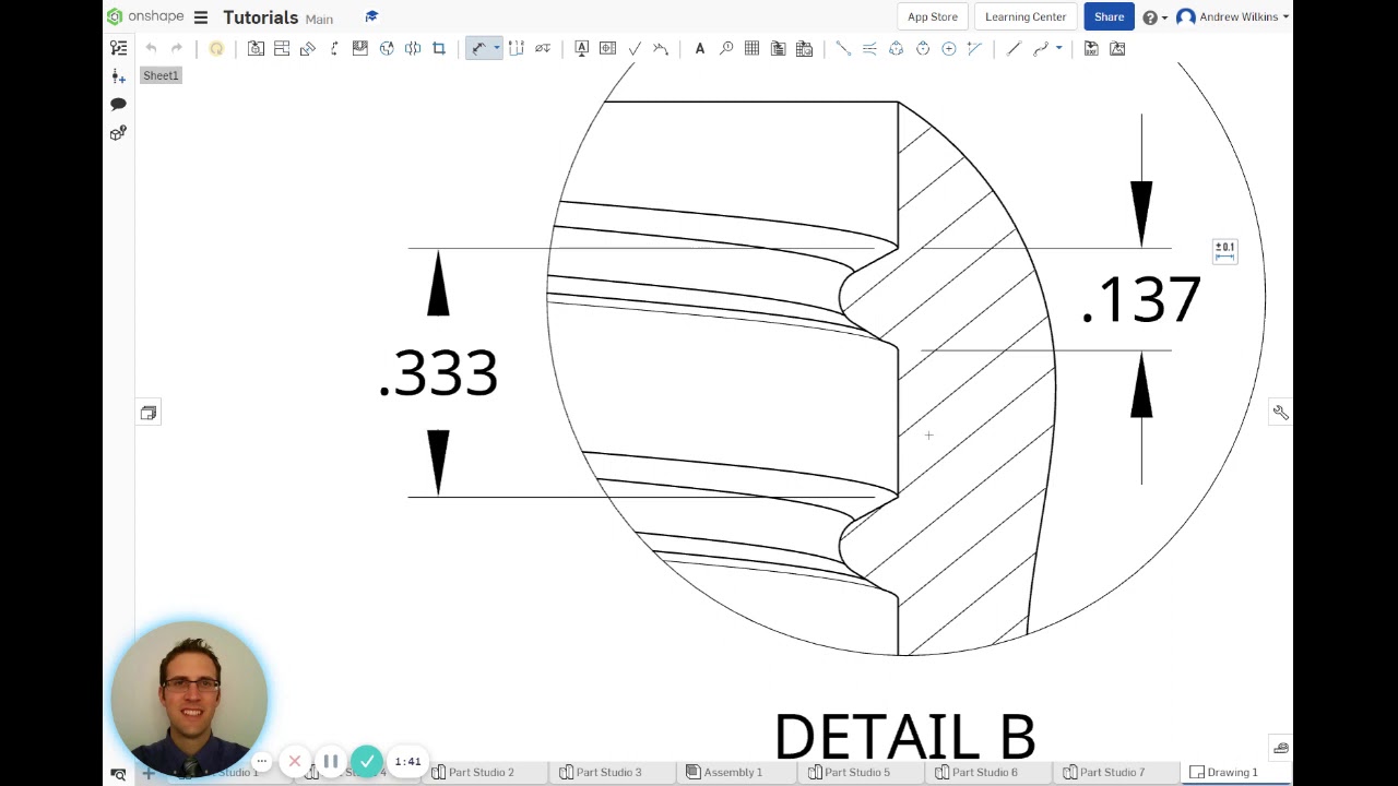 Onshape Tutorials Detail View Youtube