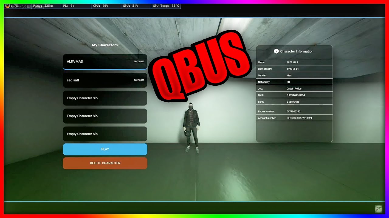 Character Framework Fivem Infoupdate Org