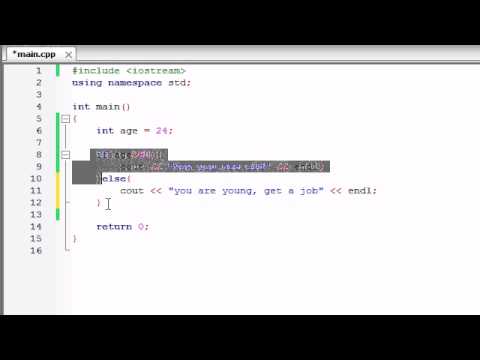 Buckys C Programming Tutorials 17 If Else Statement Youtube