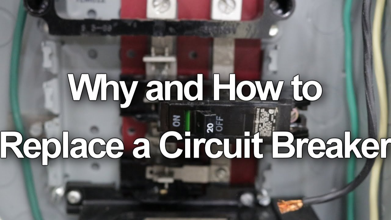 How To Replace Change A Circuit Breaker In Your Electrical Panel