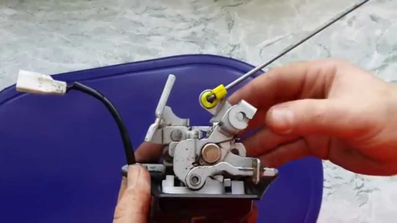 Car Part 30 Trunk Lock Mechanism Youtube