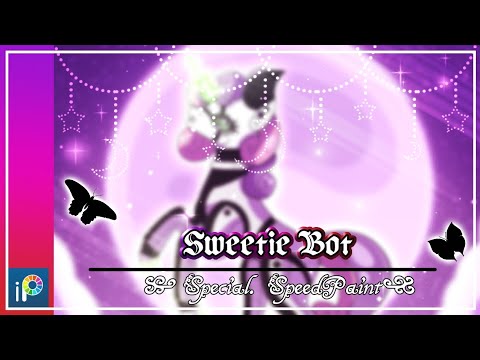 Sweetie Bot Mlp Speedpaint Youtube