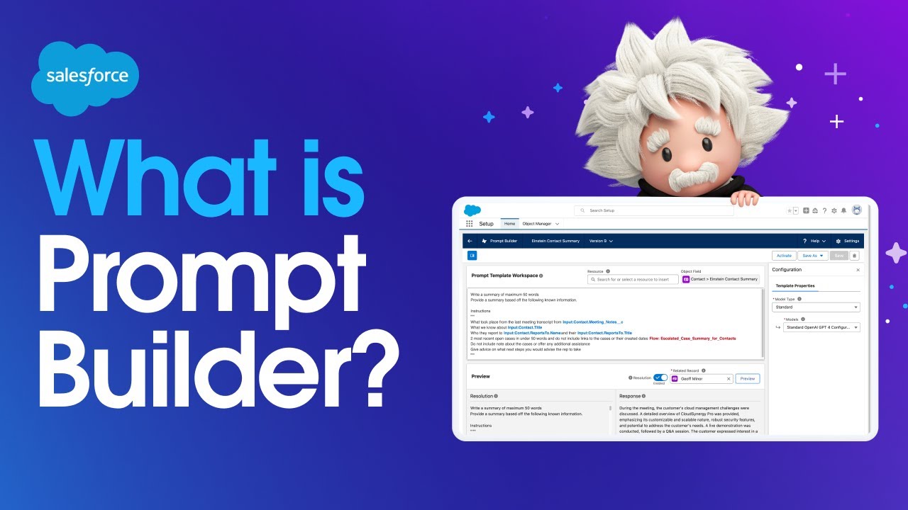 What Is Prompt Builder Salesforce Youtube