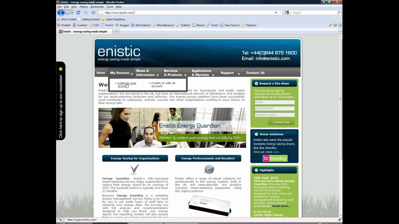 Enistic Video Tour Youtube