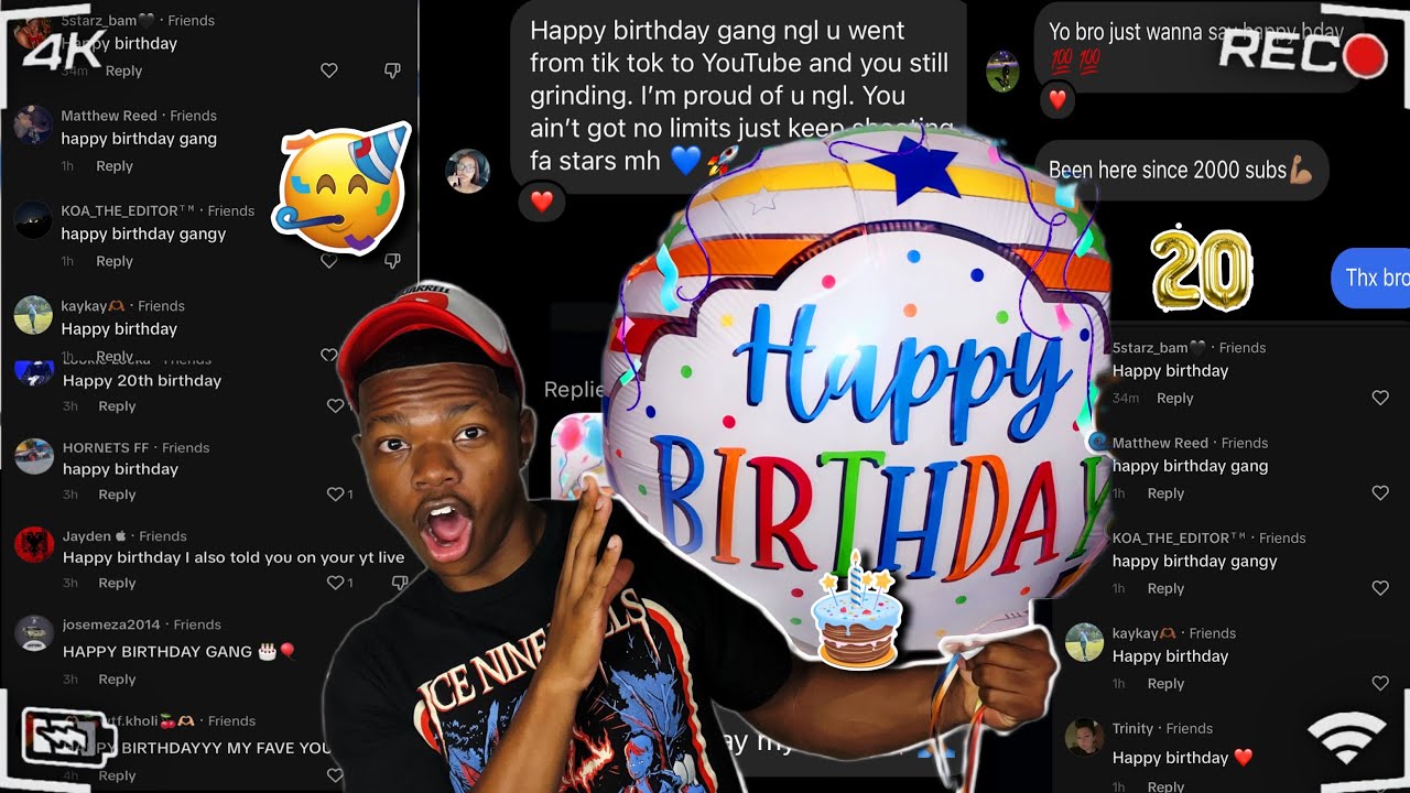 I Turned 20 Years Old Youtube