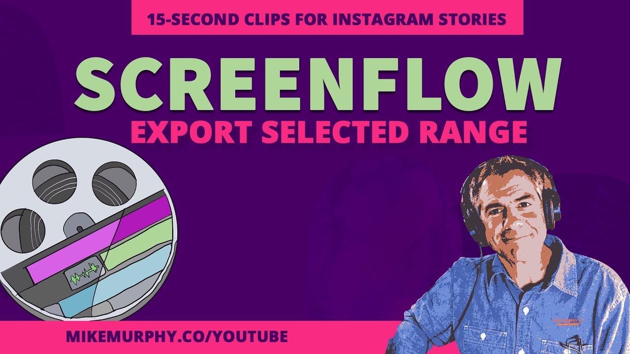 Screenflow How To Export A Selected Range Youtube