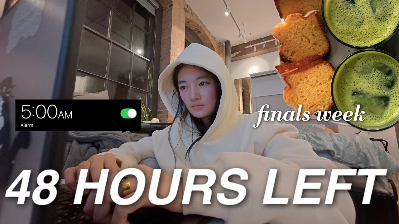48 Hour Exam Vlog Another 48 Hours Before My Final Exam Realistic