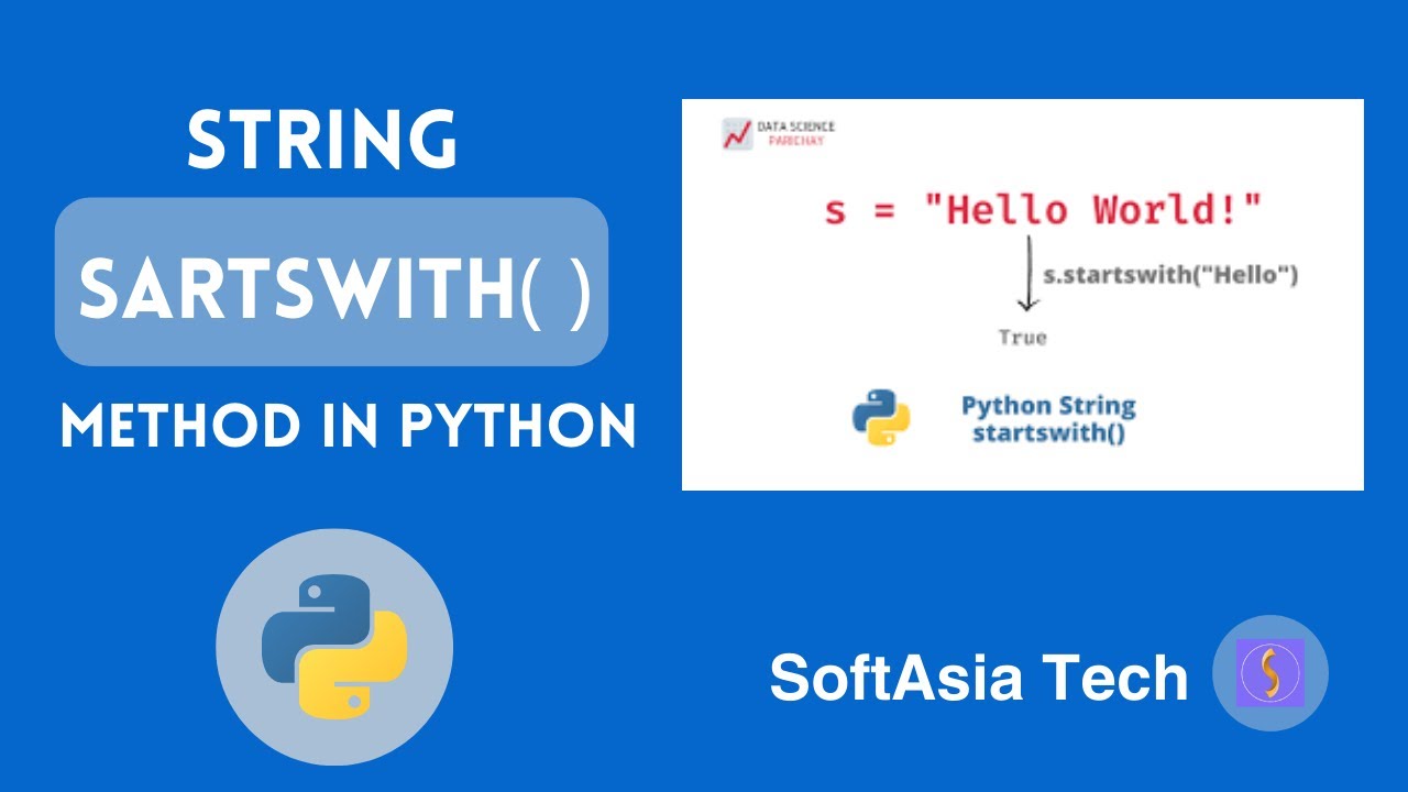Mm Understanding The Startswith Method In Python Youtube