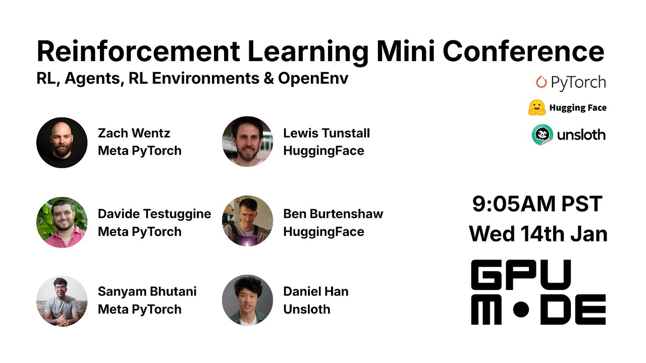 Reinforcement Learning Agents Openenv Youtube