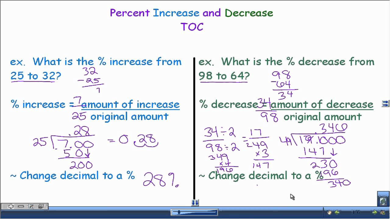 Calculate Percentage Increase Indiaserre