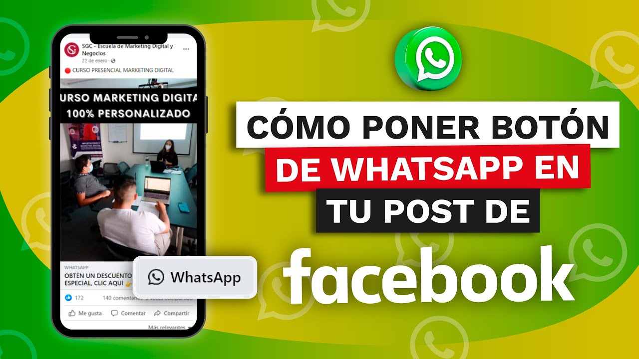 Como Poner Boton De Whatsapp En Publicacion De Facebook 2023 Youtube