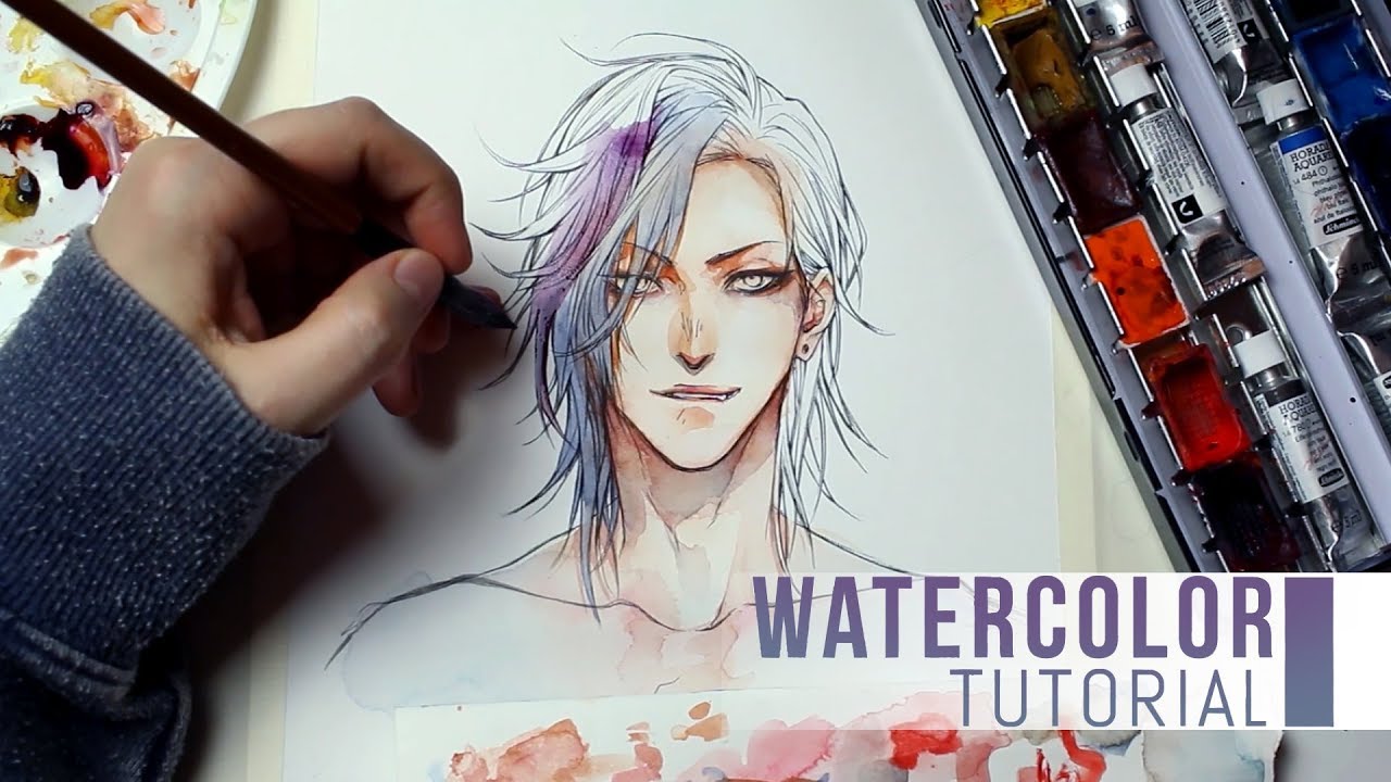 Anime Watercolor Tutorial
