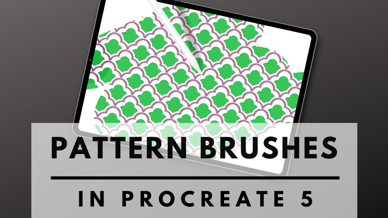 Creating A Pattern Brush In Procreate Two Versions Youtube