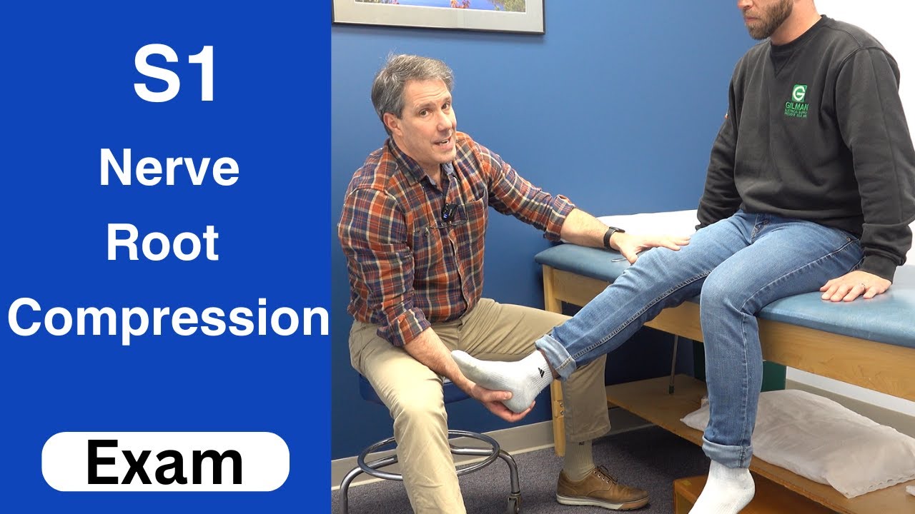 S1 Nerve Root Compression Youtube