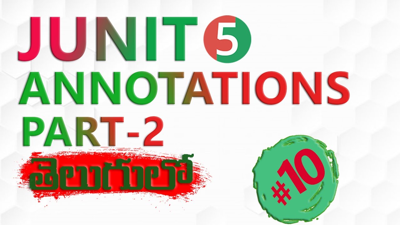 Junit 5 Annotations Part 2 Youtube