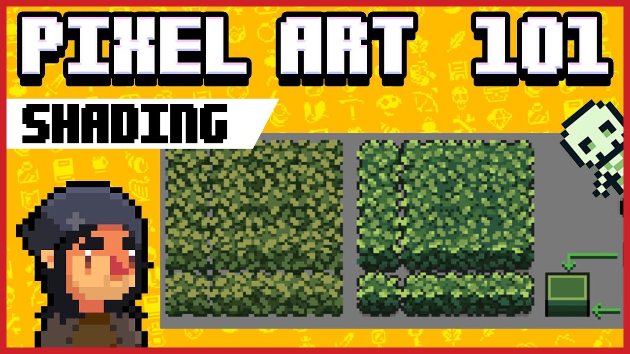 Pixel Art 101 Shading Tutorial Youtube