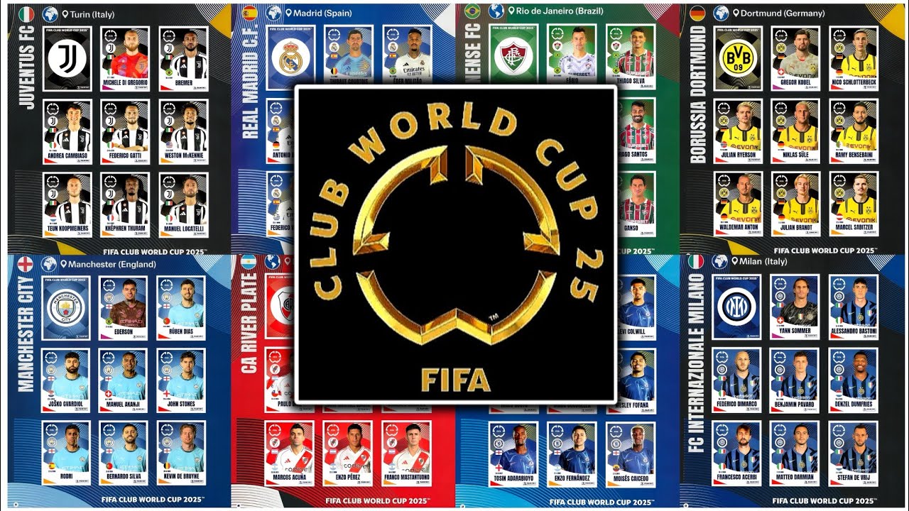 Descargar Pdf Figuritas Del Album Panini Mundial De Clubes 2025 Youtube