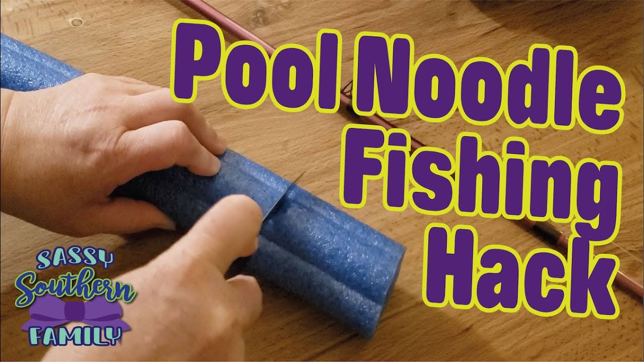Quick Pool Noodle Fishing Rod Hack Youtube