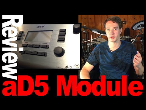 Atv Ad5 Drum Module Review Youtube
