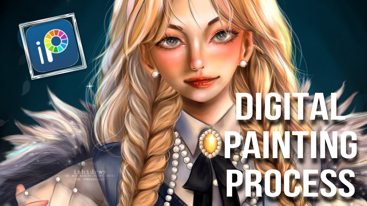 Digital Art Process Ishidrwz Speedpaint Shorts Digitalart Youtube