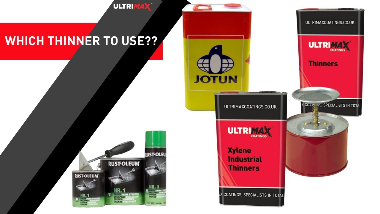 How To Choose The Correct Paint Thinner Explained Youtube