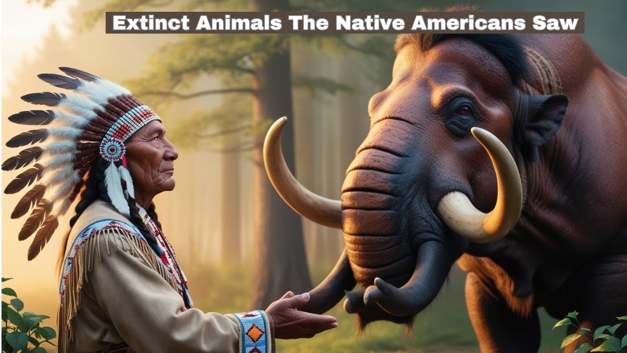 Extinct Animals The Native Americans Saw Mind Blowing Facts Youtube