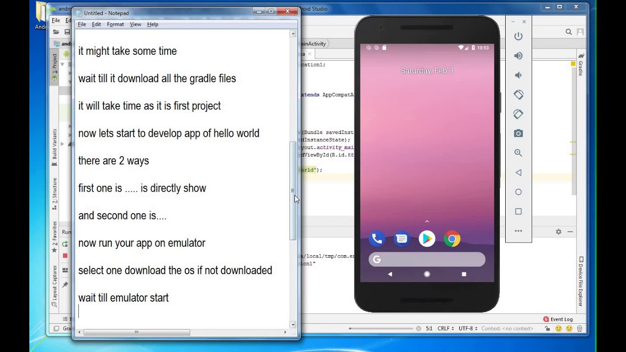 Android Studio Installation Youtube