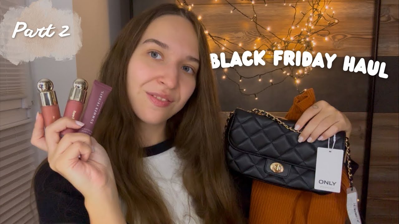 Asmr Black Friday Haul 2024 рџ Part 2 Makeup Tapping Fabric Scratching